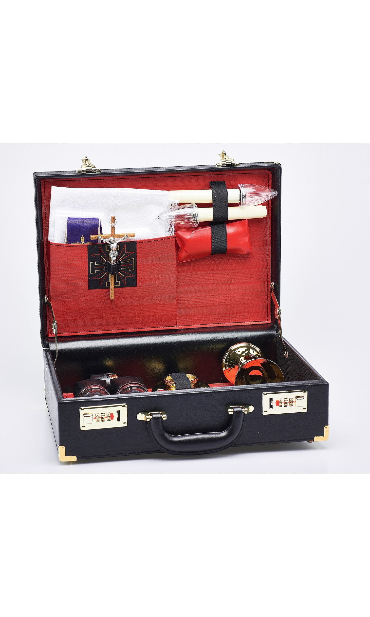 Valigetta rigida in pelle piccola- Vebi Confezioni